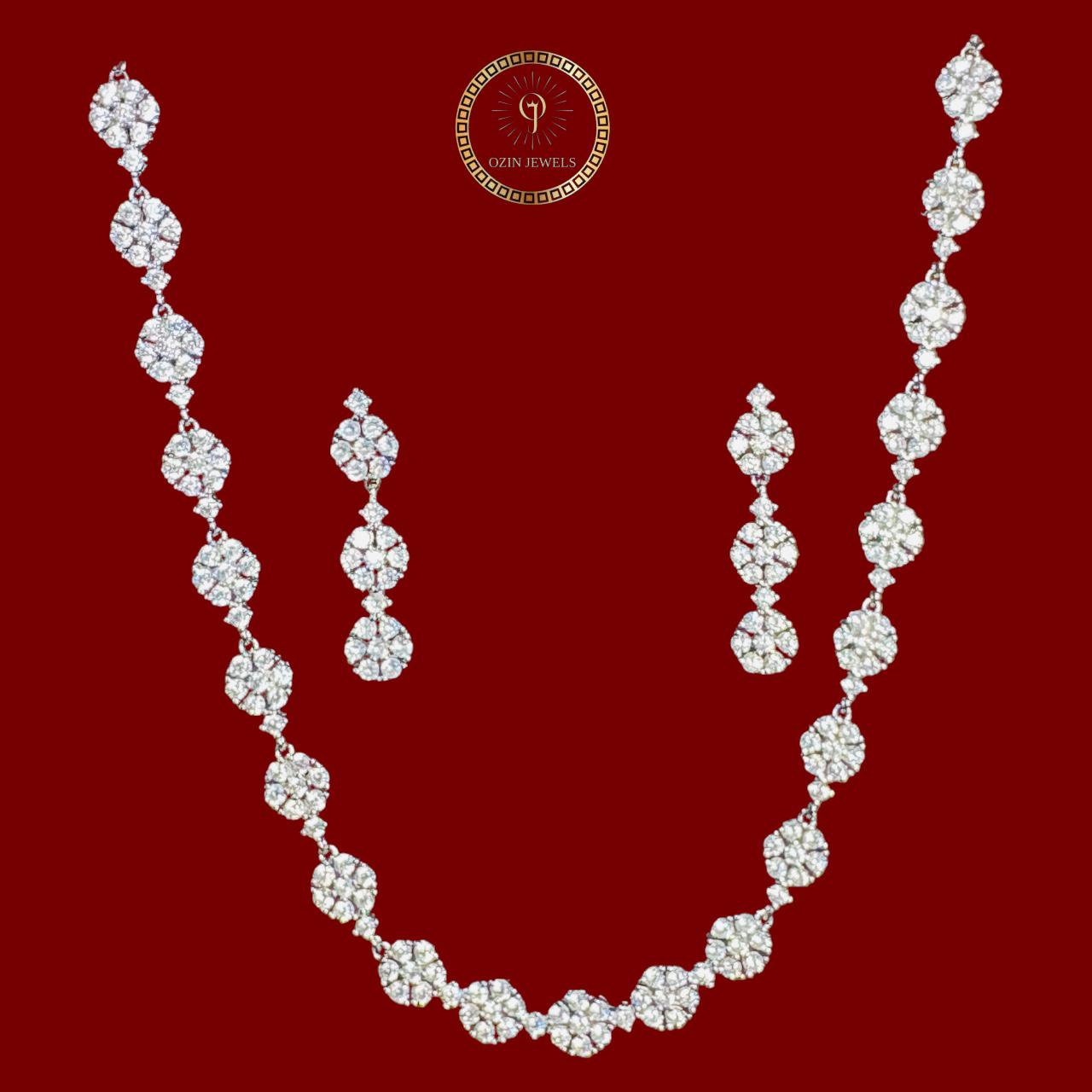 Regal Cascade Silver Set - ozinjewels